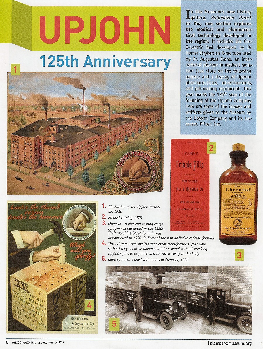 Upjohn at the Kalamazoo Valley Museum